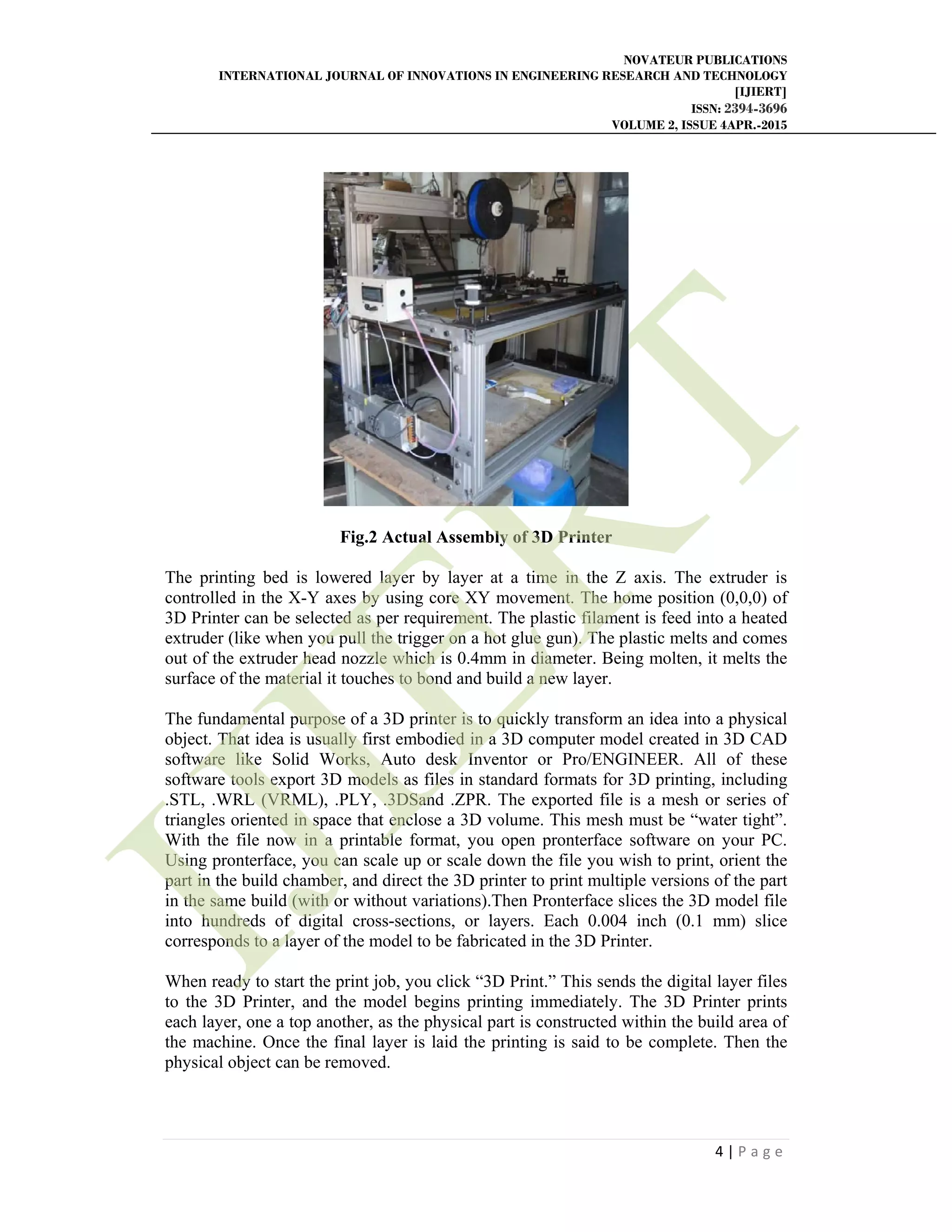 3D PRINTING TECHNOLOGY | PDF