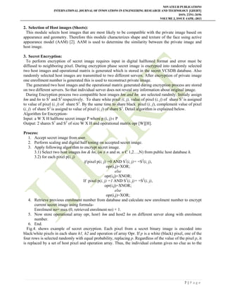 MEANINGFUL AND UNEXPANDED SHARES FOR VISUAL SECRET SHARING SCHEMES | PDF