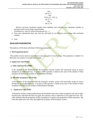 MEANINGFUL AND UNEXPANDED SHARES FOR VISUAL SECRET SHARING SCHEMES | PDF