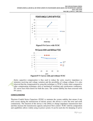 Thyristor Controlled Series Capacitor with Automatic Control | PDF