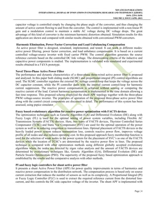INSTANTANEOUS POWER AND CURRENT STRATEGIES FOR CURRENT HARMONICS ...