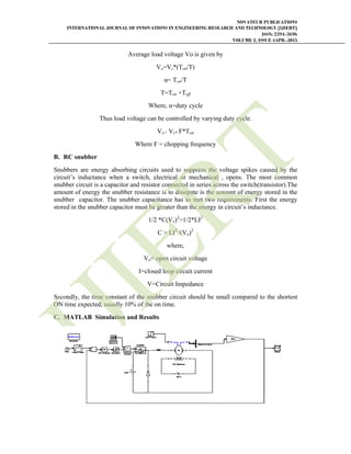 SPEED CONTROL OF SEPARATELY EXCITED DC MOTOR USING POWER ELECTRONIC CONVERTER | PDF
