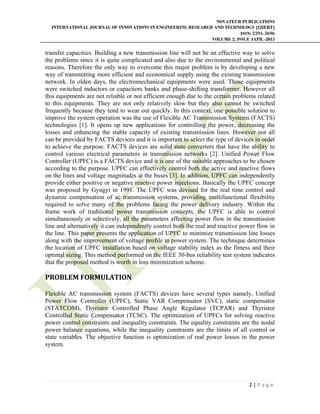 TRANSMISSION LOSS MINIMIZATION USING ADVANCED UNIFIED POWER FLOW CONTROLLER (UPFC) | PDF