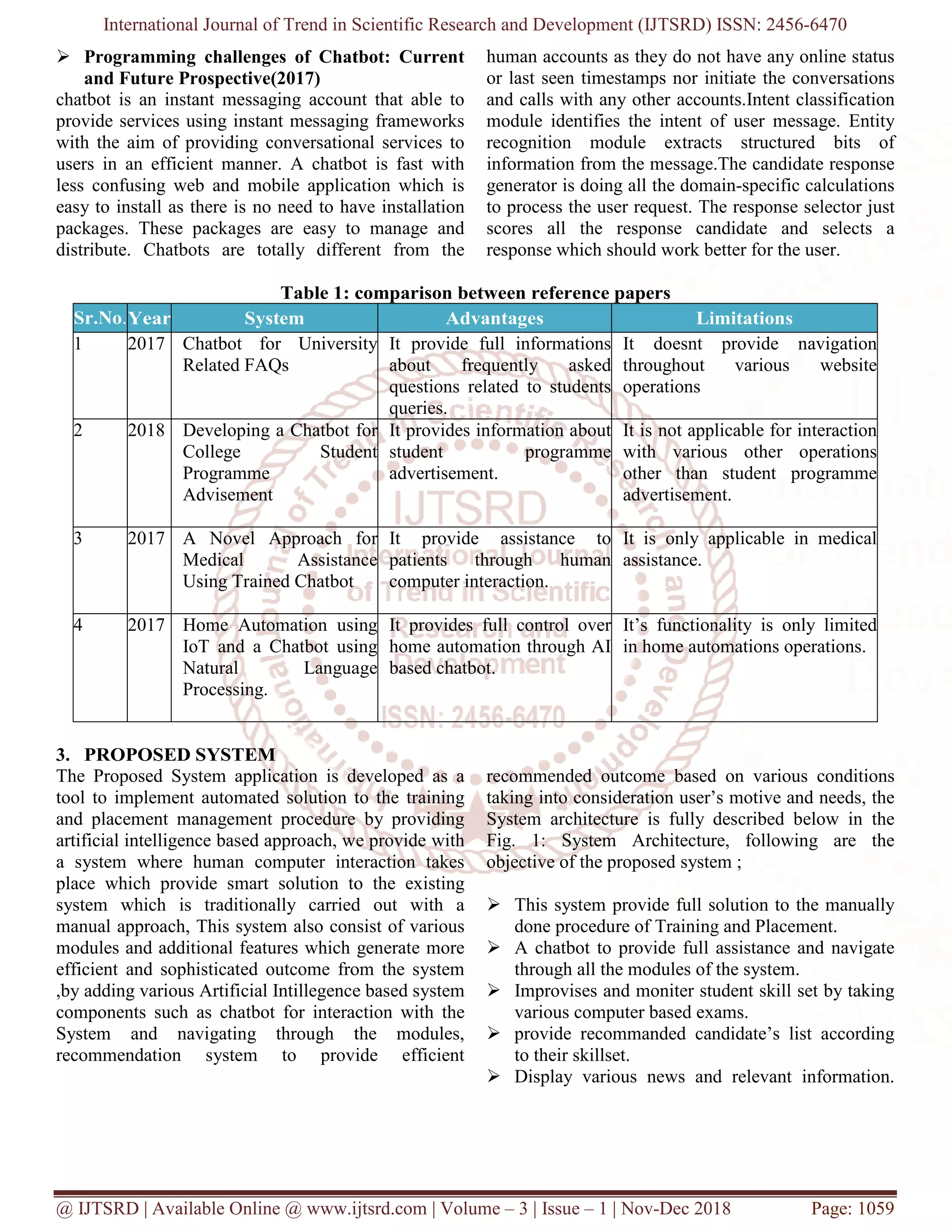 Artificial Intelligence Based Training and Placement Management | PDF