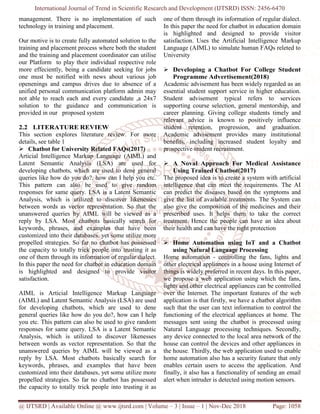 Artificial Intelligence Based Training and Placement Management | PDF