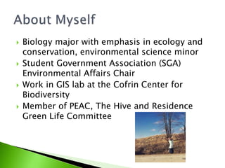 Student Sustainability Presentation | PPTX
