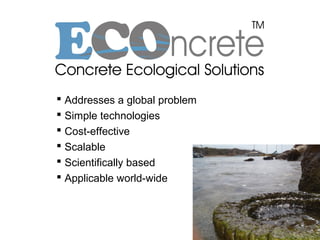 ECOncrete Presentation | PPT