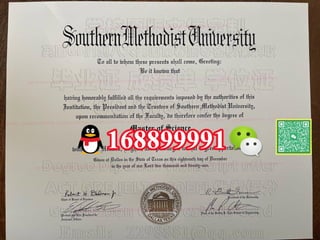 Southern Methodist University degree offer diploma Transcript | PPT