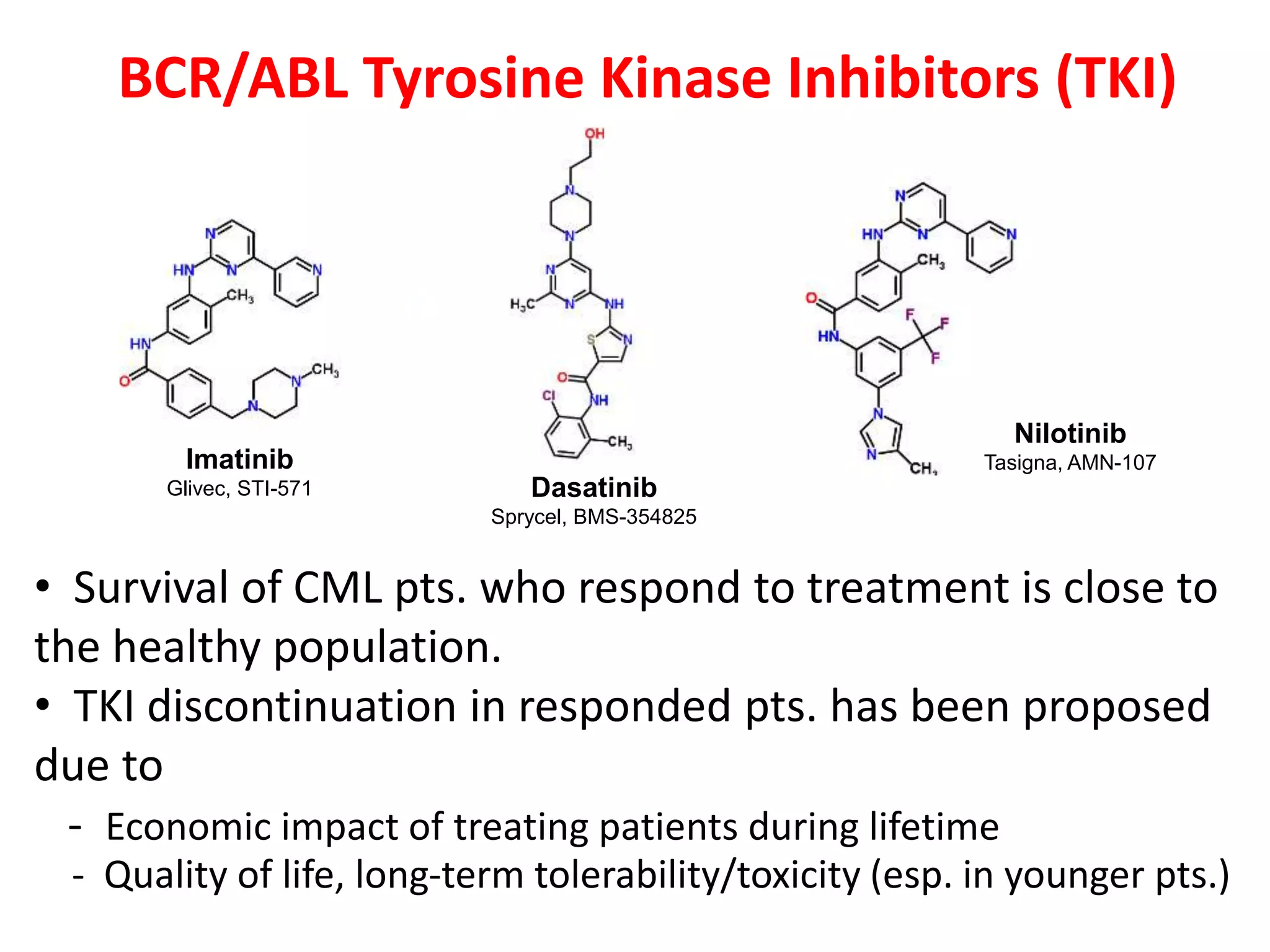 TKI discontinuation in CML | PPTX