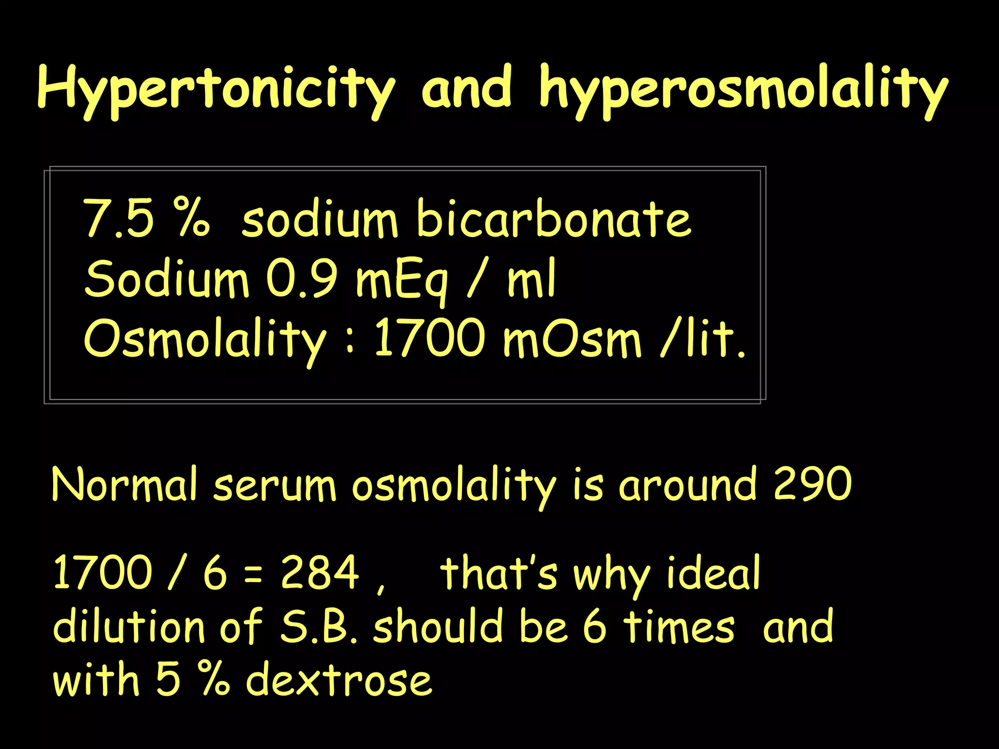 Sodium Bicarbonate Revisited | PDF