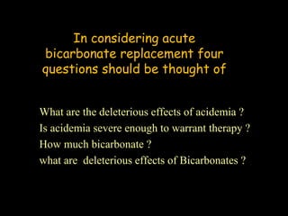 Sodium Bicarbonate Revisited | PDF
