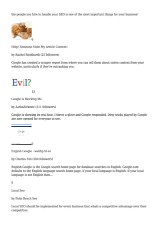 Google Search Engine - HubPages.com