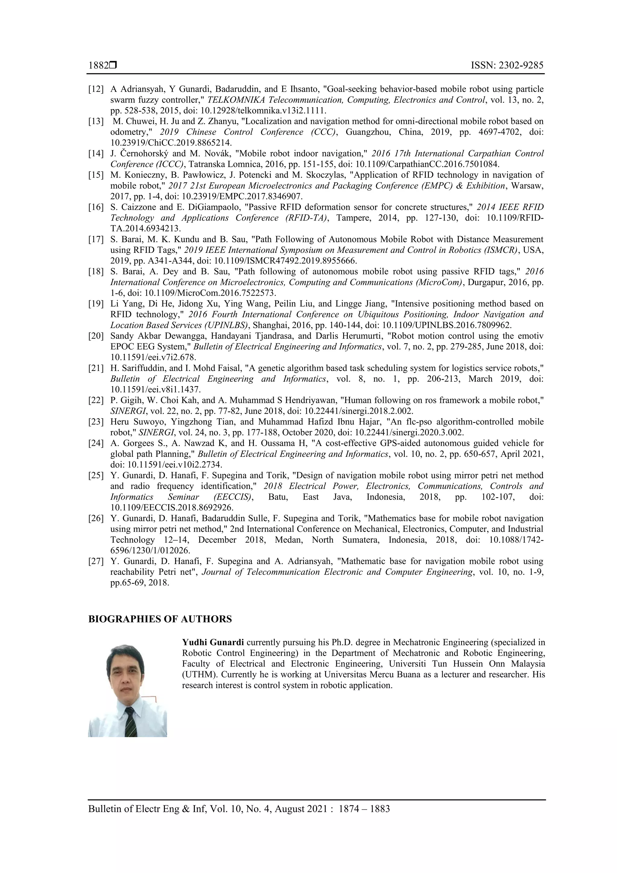 A smart guidance navigation robot using petri net, database location, and radio frequency ...
