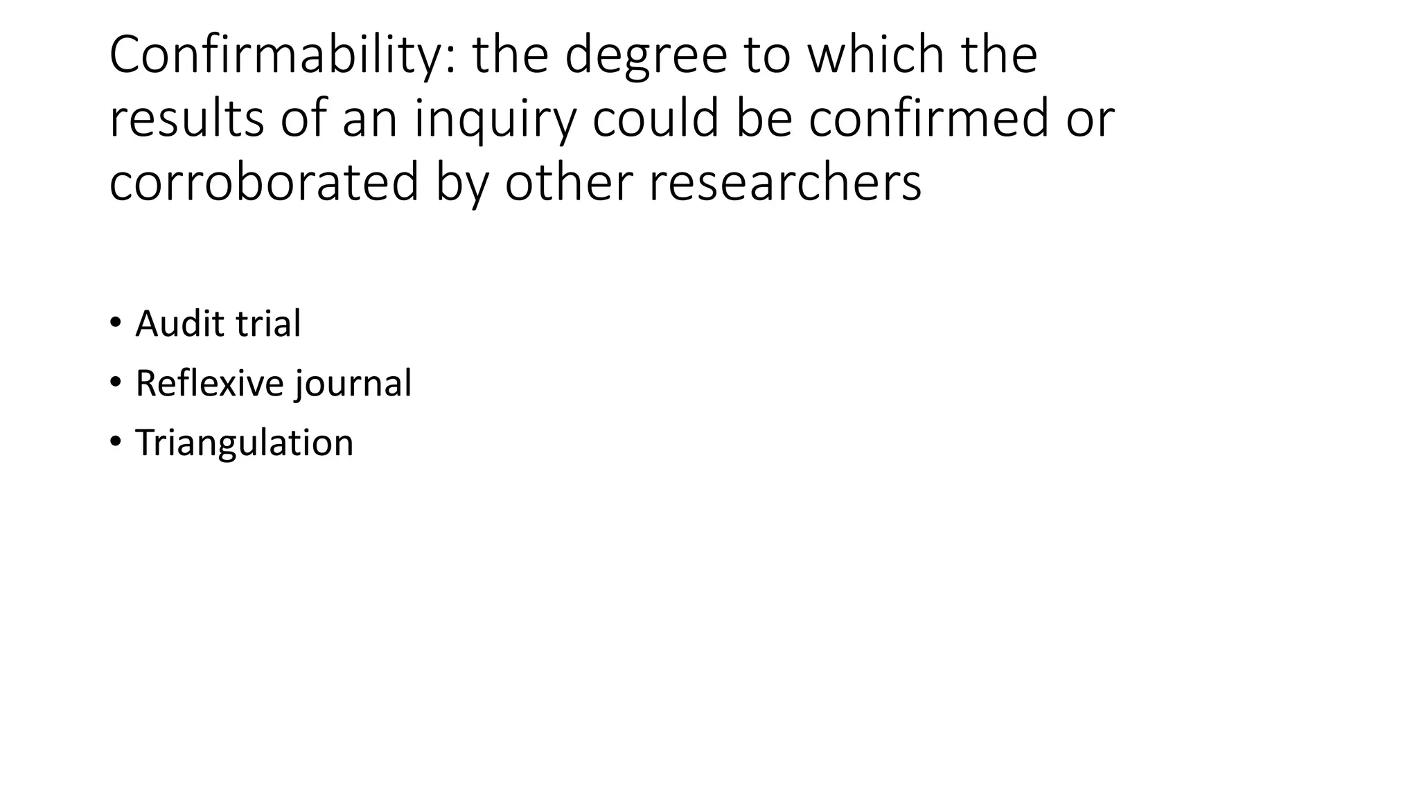 The Trustworthiness in Qualitative Research | PPT