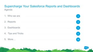 Supercharge your Salesforce Reports and Dashboards | PPTX