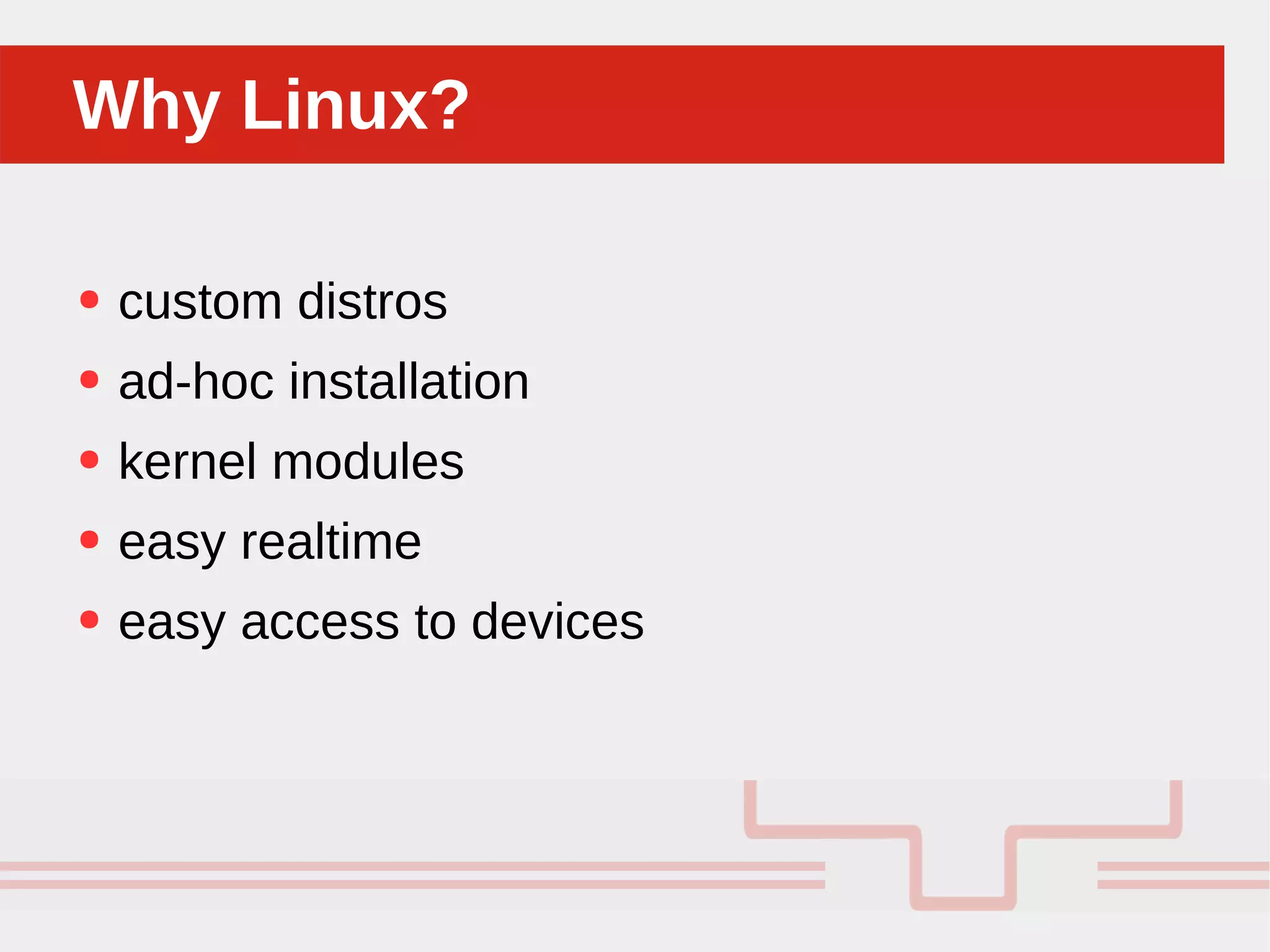 Linux in Robotics | PPT