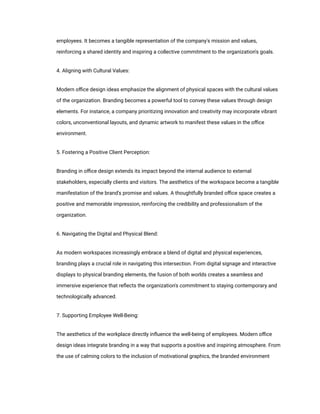 Modern Office Design Ideas | PDF