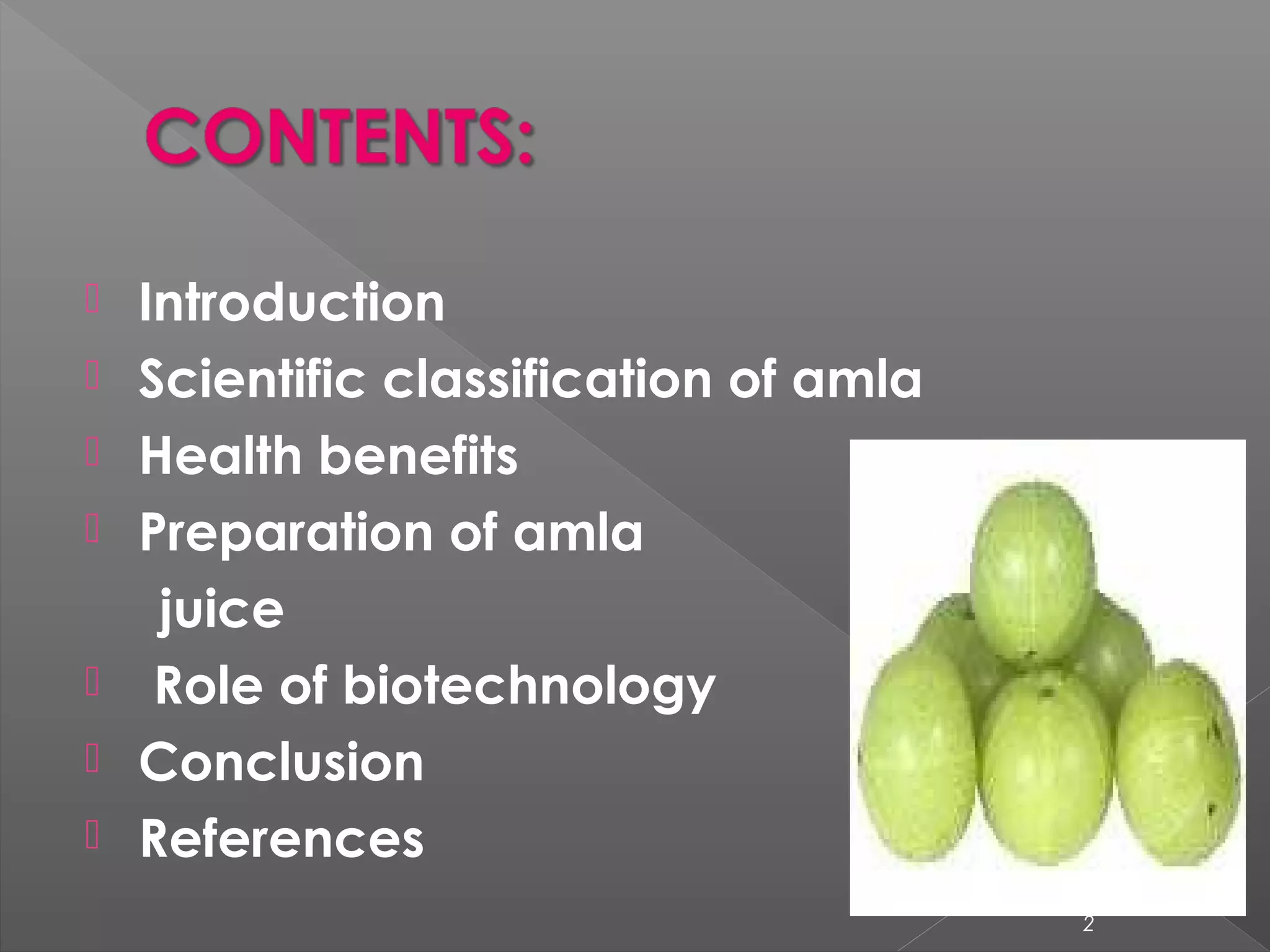 Amla | PPT