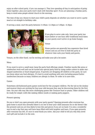 10 steps to a perfect party | PDF