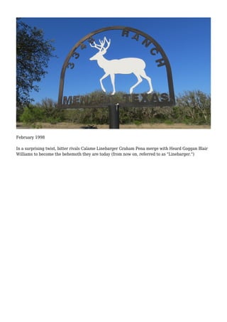 The story of Linebarger Goggan Blair and Sampson | PDF