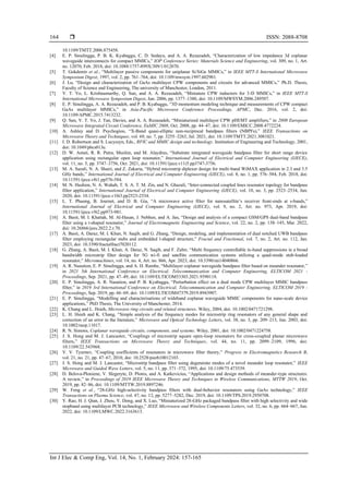 Compact 3D monolithic microwave integrated circuit bandpass filter ...