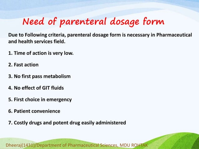 Parenteral Definition Type And Advantages Disadvantages PPT parenteral-definition-type-and-advantages-disadvantages-ppt