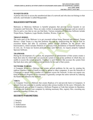 A REVIEW OF COMPUTER AND NETWORK SECURITY | PDF