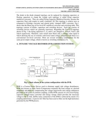 POWER QUALITY IMPROVEMENT USING 5-LEVEL FLYING CAPACITOR MULTILEVEL CONVERTER BASED DYNAMIC ...