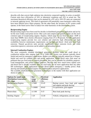 OPTIMAL PLACEMENT OF DISTRIBUTED GENERATION FOR LOSS REDUCTION IN DISTRIBUTION SYSTEM | PDF ...