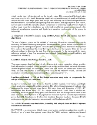 LOAD FLOW ANALYSIS FOR A 220KV LINE – CASE STUDY | PDF