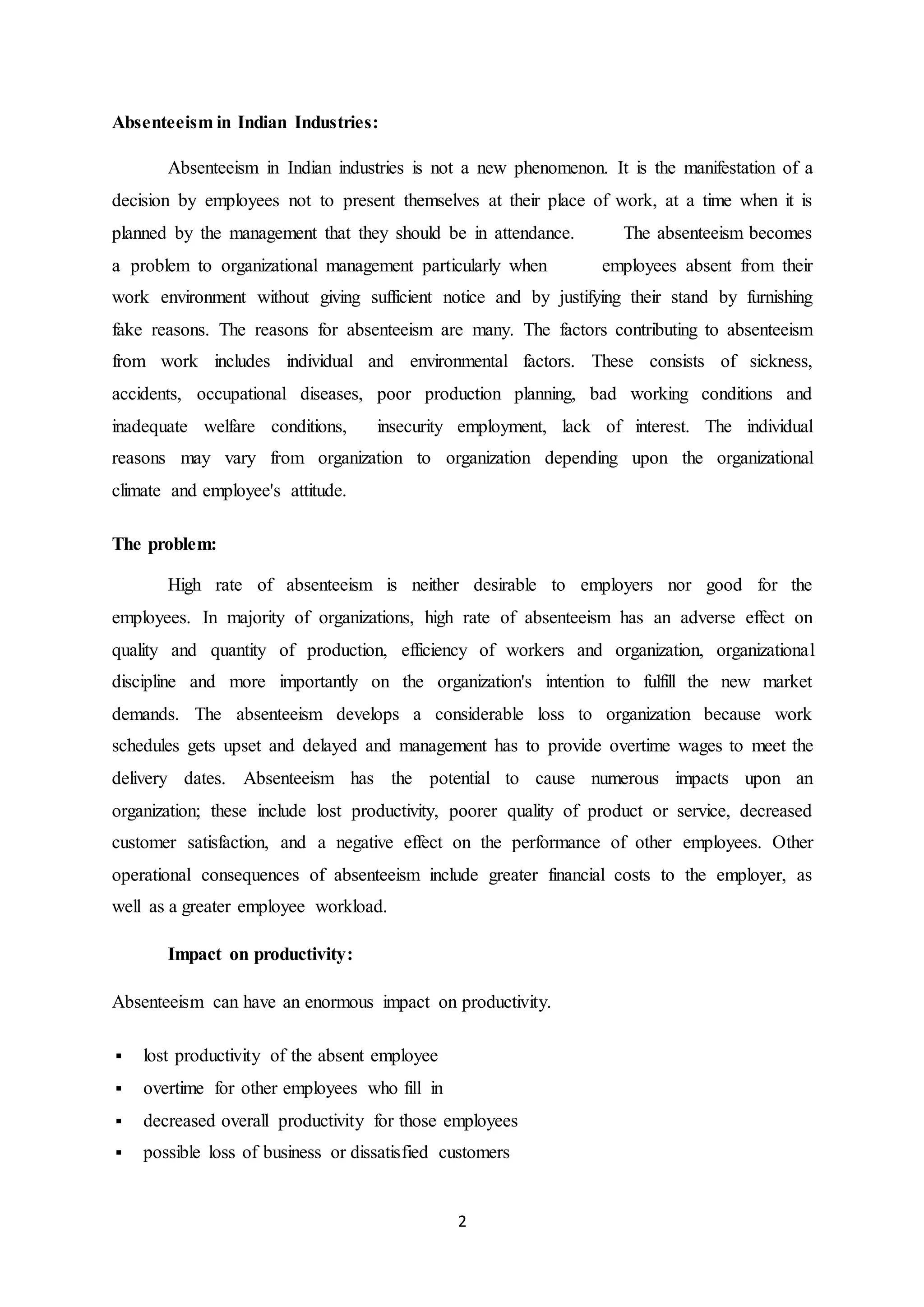 143227629 employee-absentism | DOCX