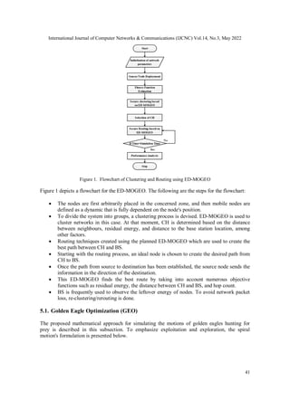 Cluster Based Routing using Energy and Distance Aware Multi-Objective Golden Eagle Optimization ...