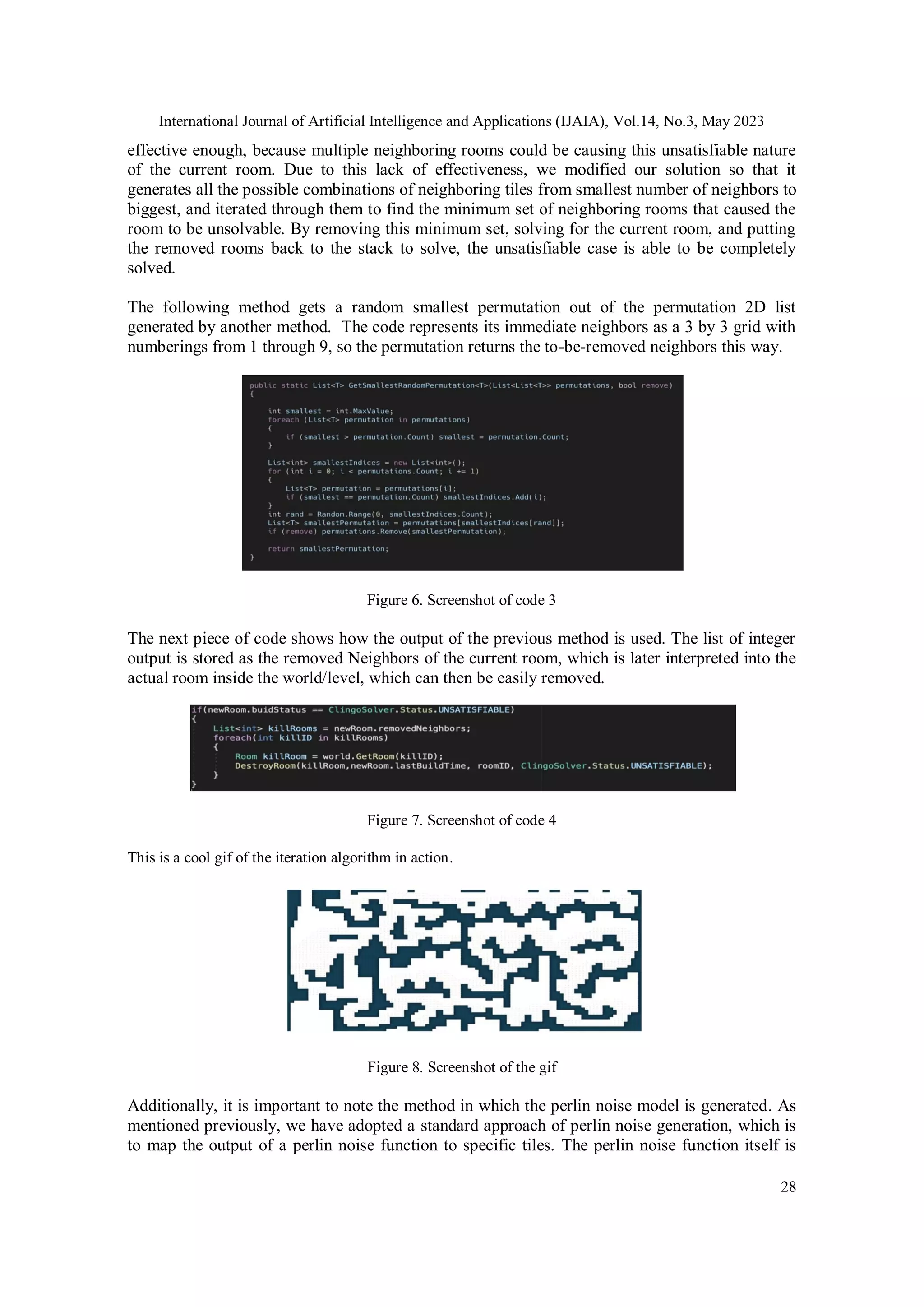 PROCEDURAL GENERATION IN 2D METROIDVANIA GAME WITH ANSWER SET PROGRAMMING AND PERLIN NOISE | PDF