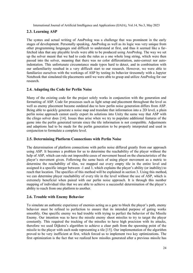 PROCEDURAL GENERATION IN 2D METROIDVANIA GAME WITH ANSWER SET ...