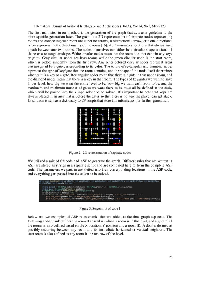PROCEDURAL GENERATION IN 2D METROIDVANIA GAME WITH ANSWER SET PROGRAMMING AND PERLIN NOISE | PDF