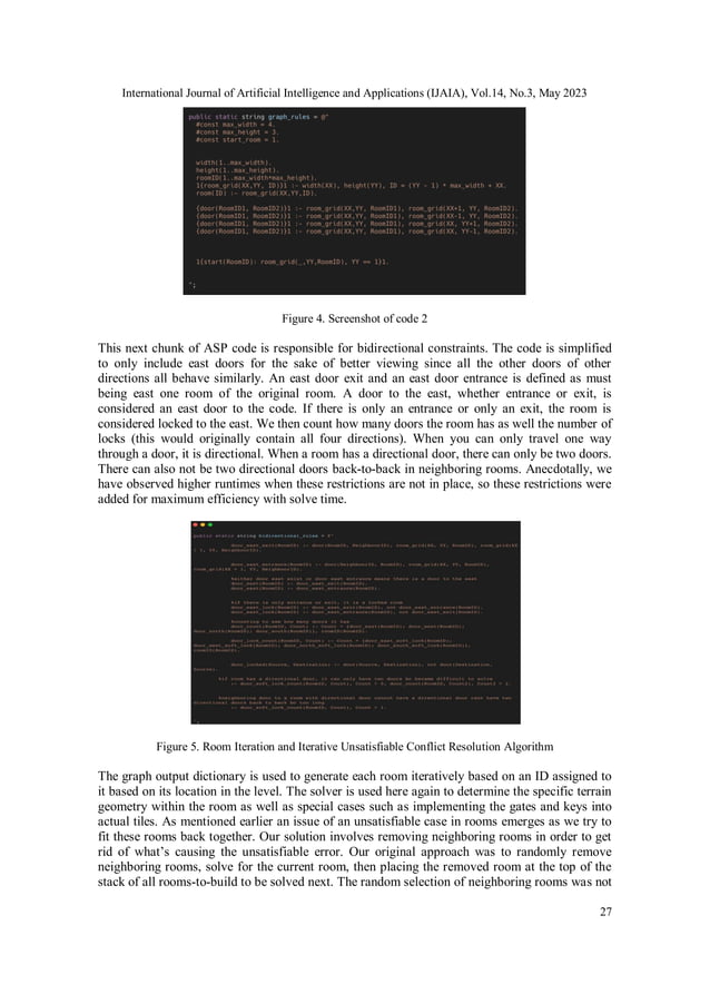 PROCEDURAL GENERATION IN 2D METROIDVANIA GAME WITH ANSWER SET PROGRAMMING AND PERLIN NOISE | PDF