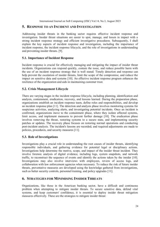 INSIDER THREAT PREVENTION IN THE US BANKING SYSTEM | PDF