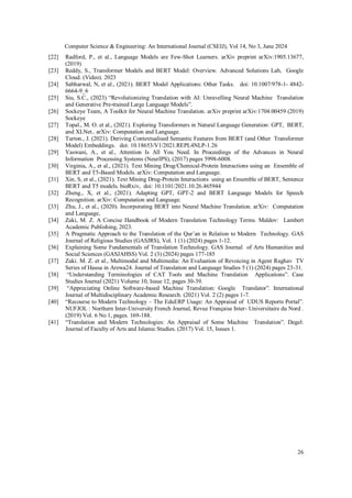 REVOLUTIONISING TRANSLATION TECHNOLOGY: A COMPARATIVE STUDY OF VARIANT ...