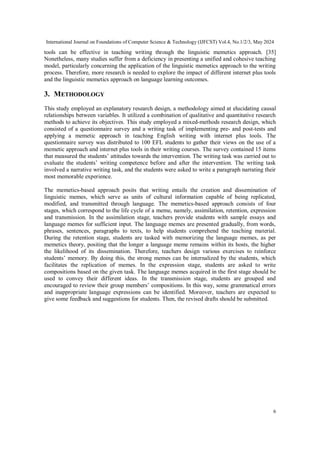 ENHANCING ENGLISH WRITING SKILLS THROUGH INTERNET-PLUS TOOLS IN THE ...
