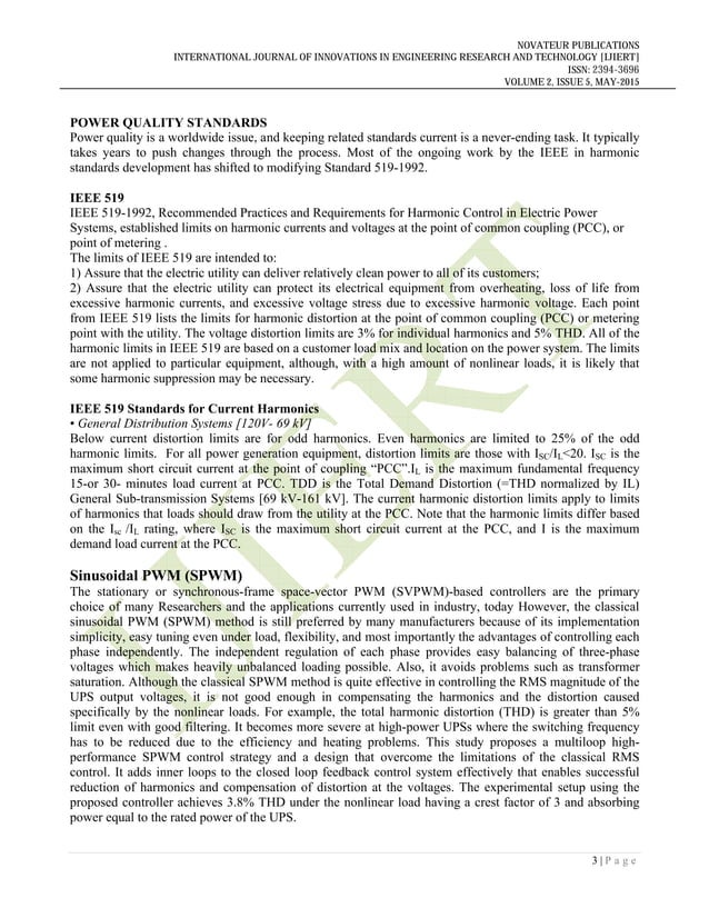A High-Performance SPWM Controller for Three-Phase UPS Systems Operating Under Highly Nonlinear ...