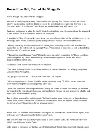 House from Hell, Trail of the Shoggoth | PDF