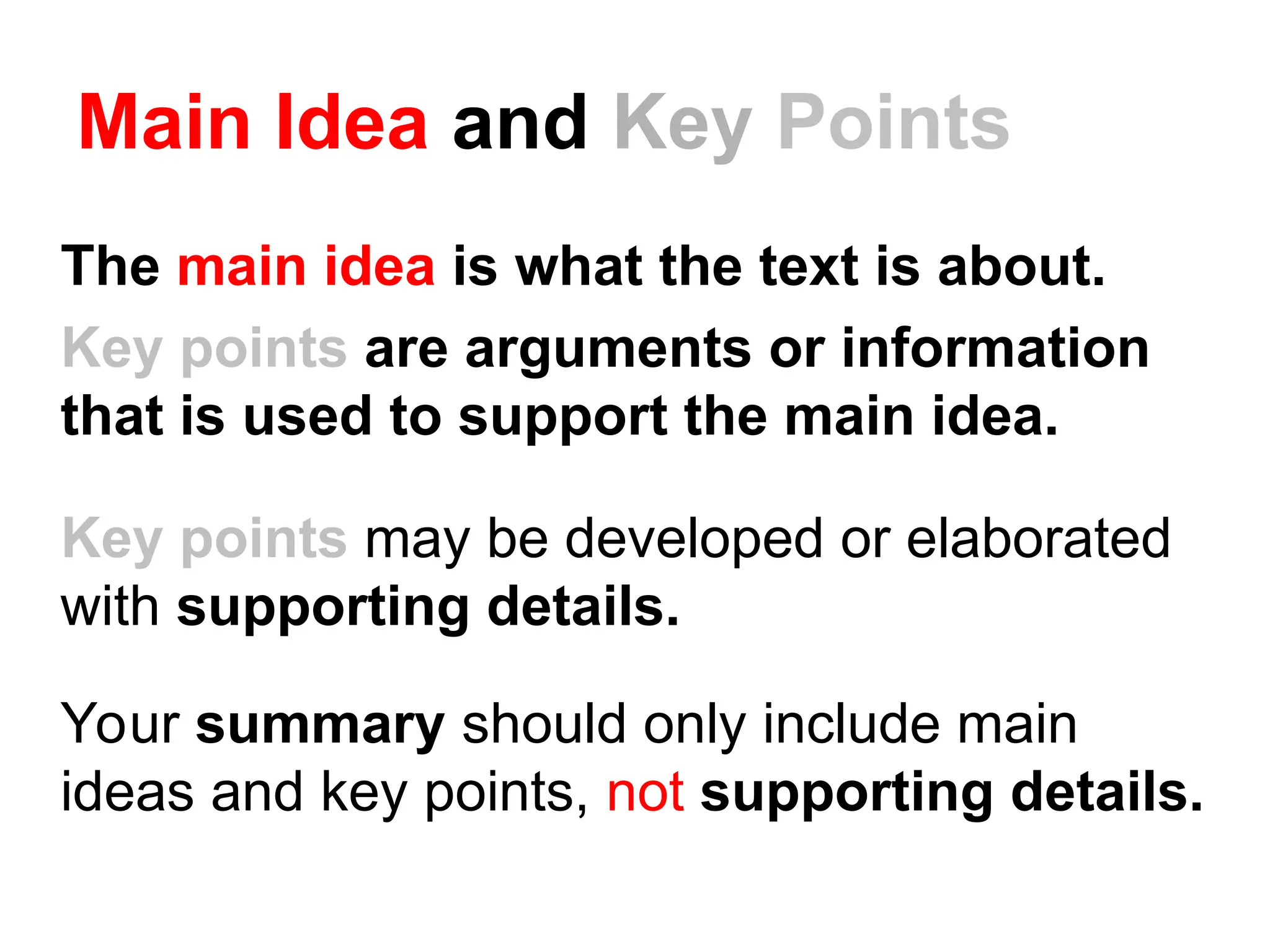 SUMMARIZING TEXT GRADE 11 English for Academic and Professional ...