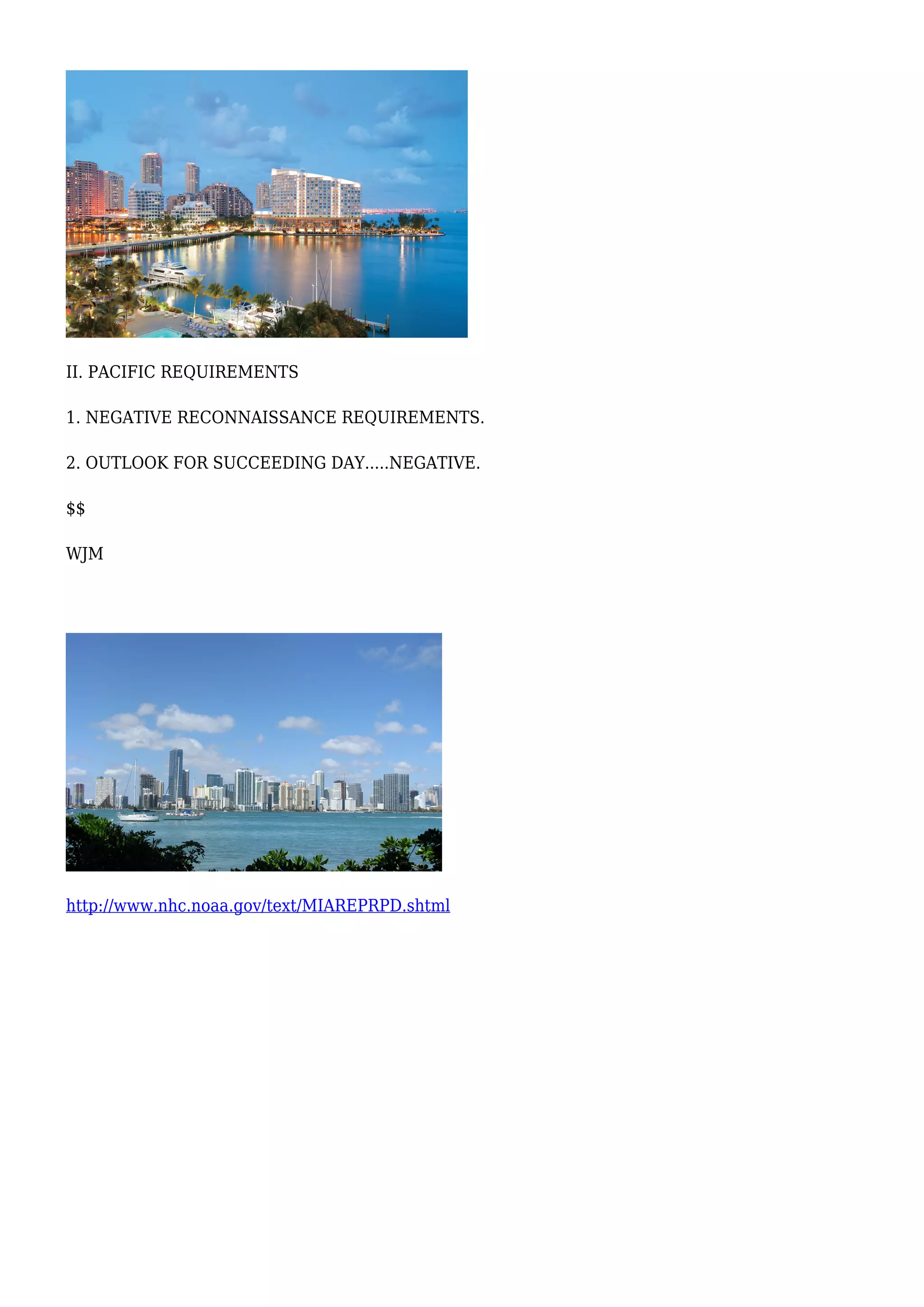 Weather Reconnaissance Flights Plan of the Day | PDF