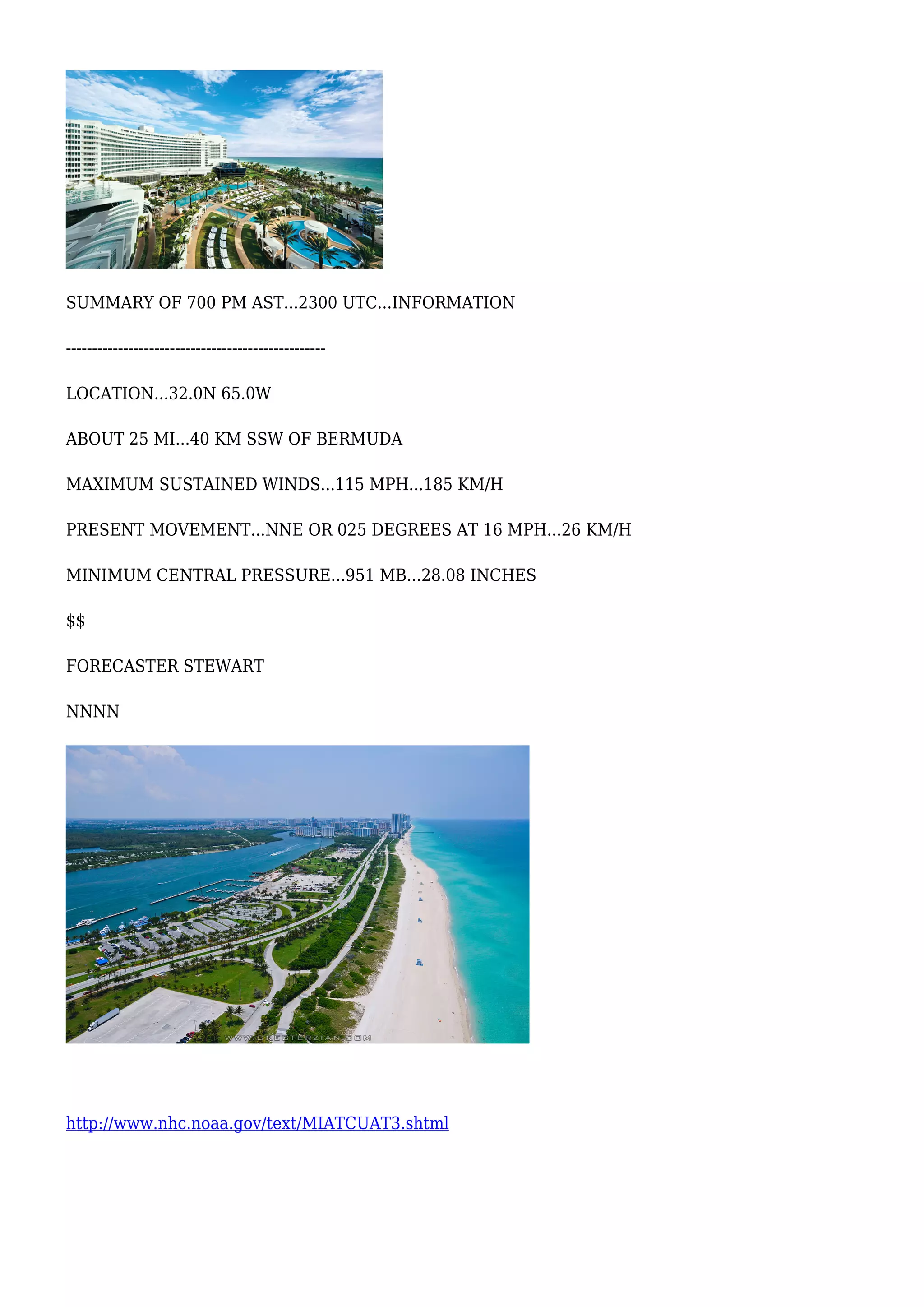 Atlantic Hurricane GONZALO Tropical Cyclone Update | PDF | Weather ...