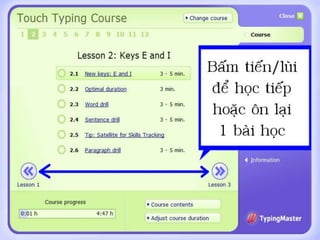 Hướng dẫn sử dụng phần mềm TypingMaster Pro | PPS