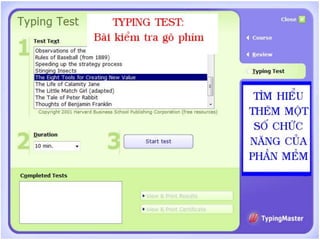 Hướng dẫn sử dụng phần mềm TypingMaster Pro | PPS