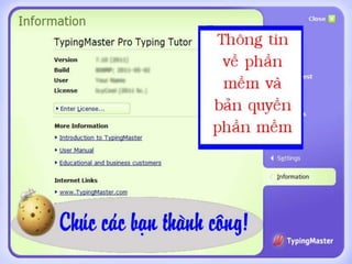 Hướng dẫn sử dụng phần mềm TypingMaster Pro | PPS