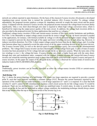 SIMULATION STUDY OF QZSI Z-SOURCE INVERTER FOR RESISTIVE AND INDUCTIVE LOAD | PDF