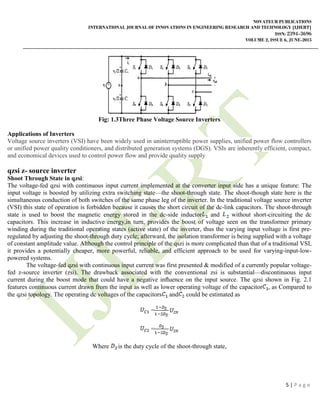 SIMULATION STUDY OF QZSI Z-SOURCE INVERTER FOR RESISTIVE AND INDUCTIVE ...