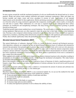 Assessments of Soil Properties by Using Bacterial Culture. | PDF ...